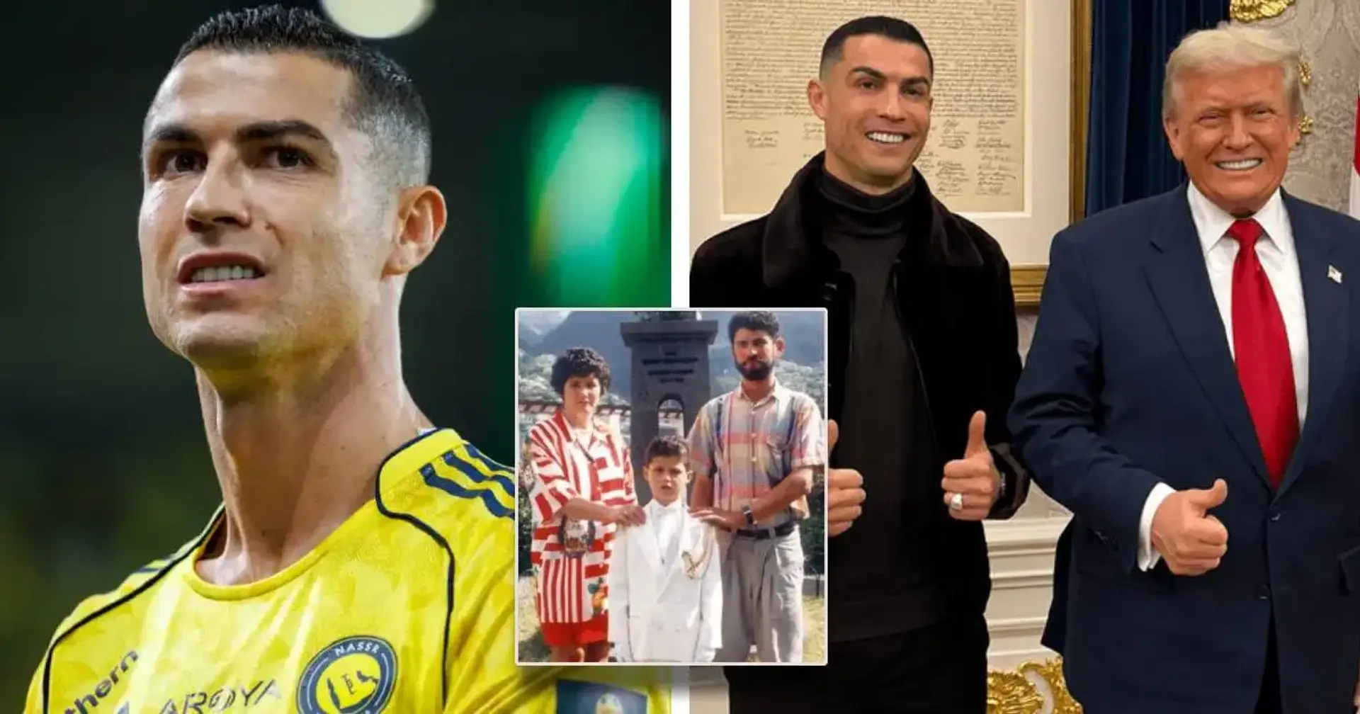 Cristiano Ronaldo meets Donald Trump in White House — 40 years after ...