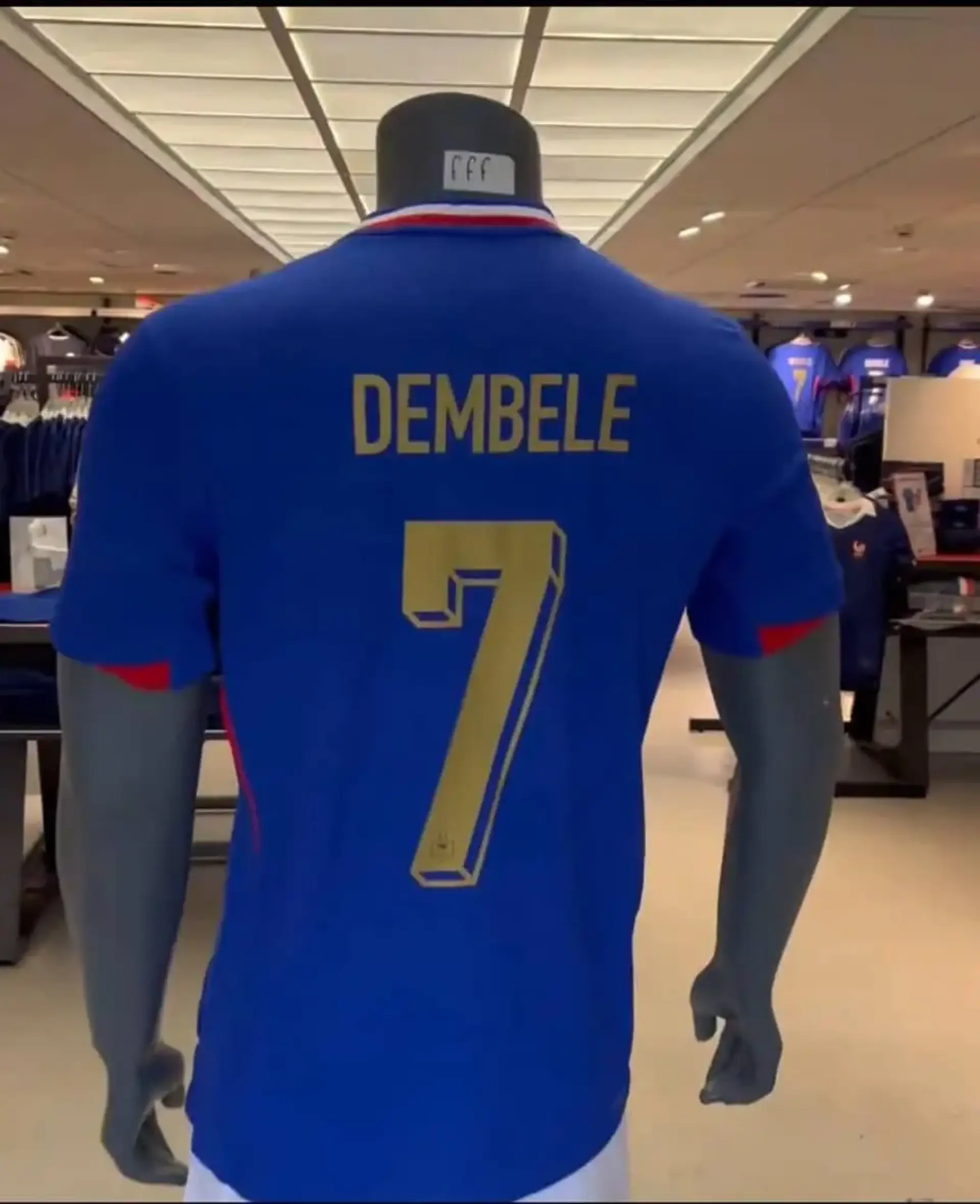 France release Ousmane Dembele’s golden national team jersey after ...