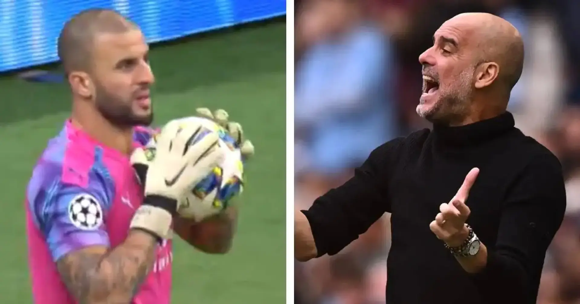 UCL throwback: When Kyle Walker once played in goal for Man City after ...