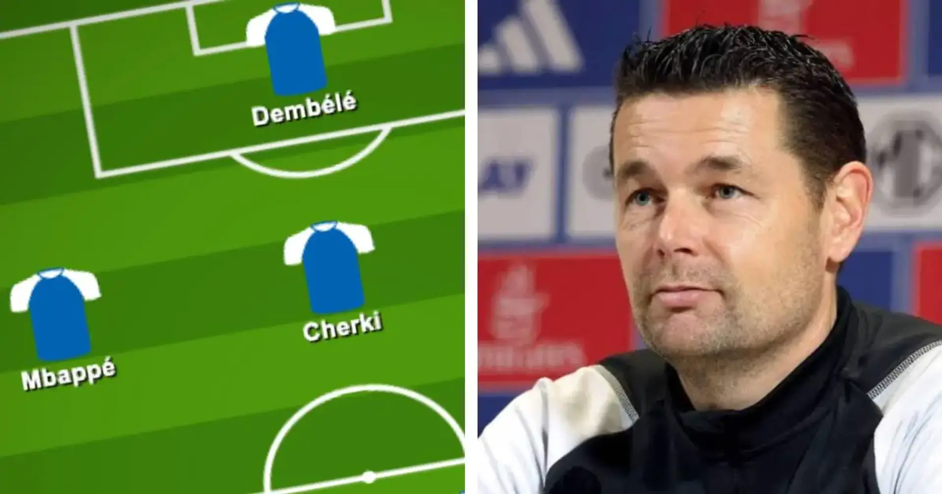 "Bien évidemment Cherki" : Pierre Sage donne son XI type de l'Equipe de ...
