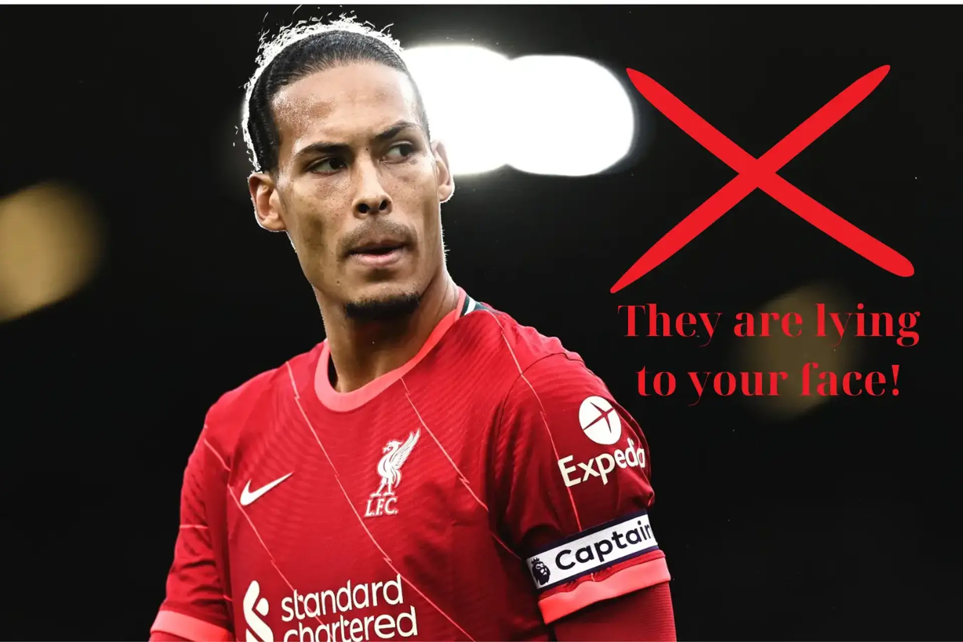 Van Dijk Shuts Down Contract Rumours: "They're Lying to Your Face ...