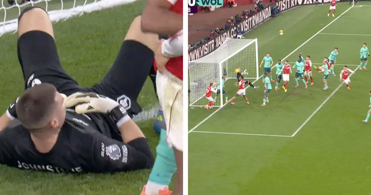 Bukayo Saka forces Sam Johnstone own goal in Arsenal vs Wolves clash ...