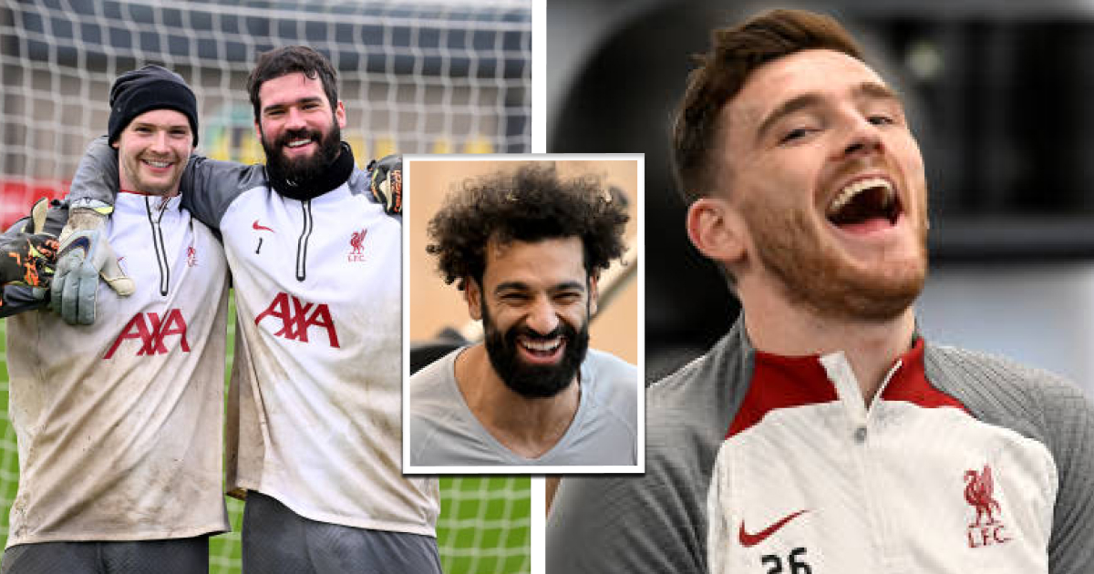 10 best pics and video of Liverpool players in training ahead of ...