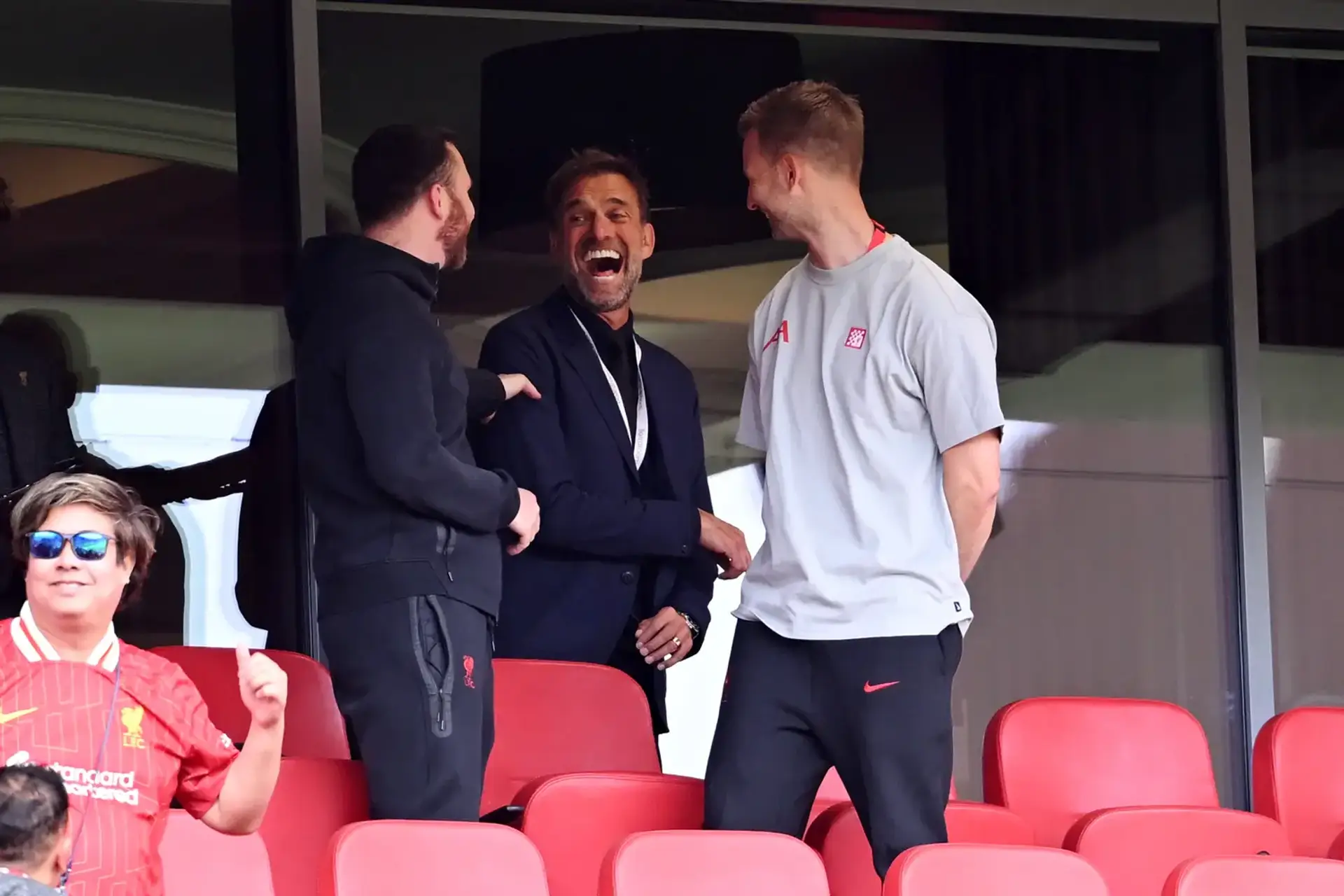 Legend returns: Jurgen Klopp is present for Liverpool’s final game of ...