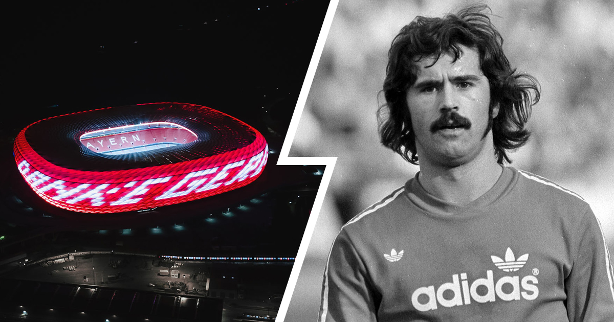 Bayern-Fans rufen eine Initiative ins Leben, Gerd Müller mit einer ...