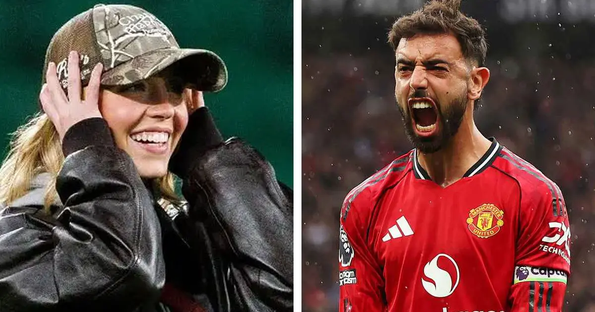 Hollywood star Sydney Sweeney pays homage to Man United skipper Bruno ...