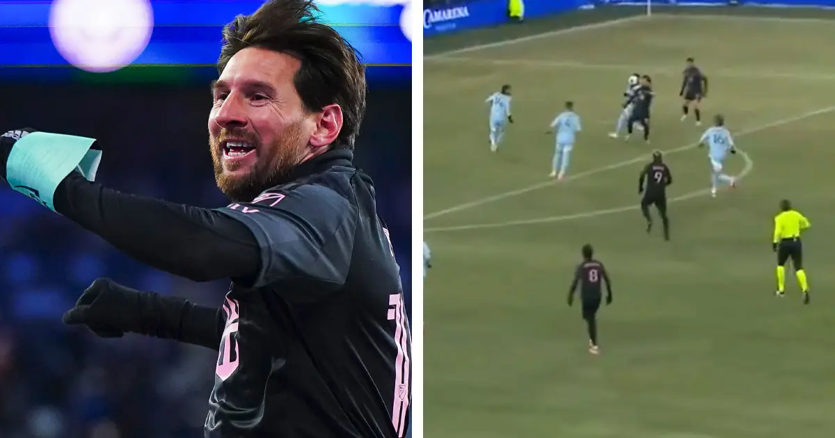 Cold weather? No Problem! Leo Messi scores beautiful goal in -15 ...