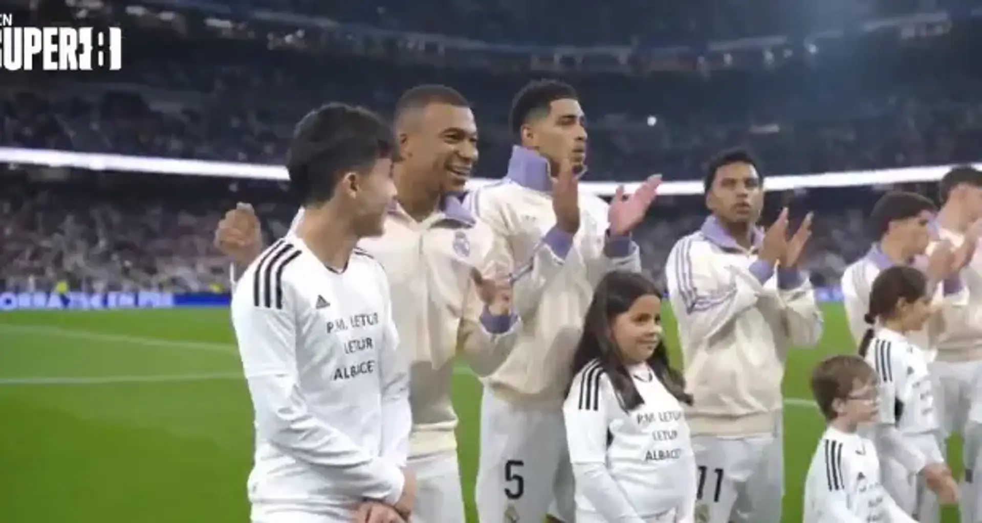 'You're almost as tall as me': Microphones reveal how Mbappe got young ...