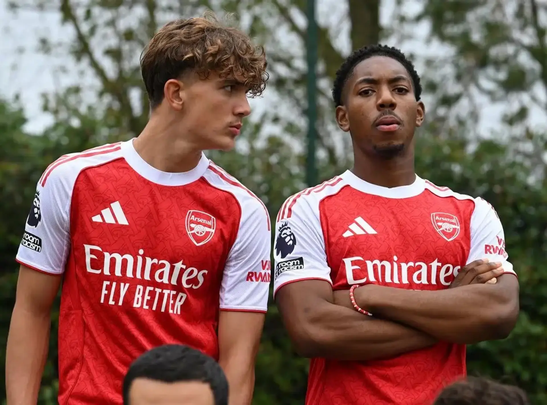 Backstage: Arsenal's 2025/26 squad photo day at Sobha Realty Training ...