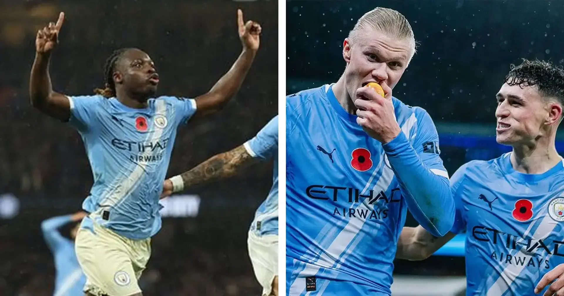 Insult to injury? Erling Haaland and Phil Foden start eating apples mid ...