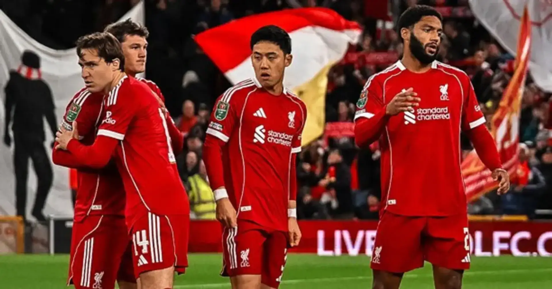 Liverpool lost three consecutive matches by a margin of three or more ...