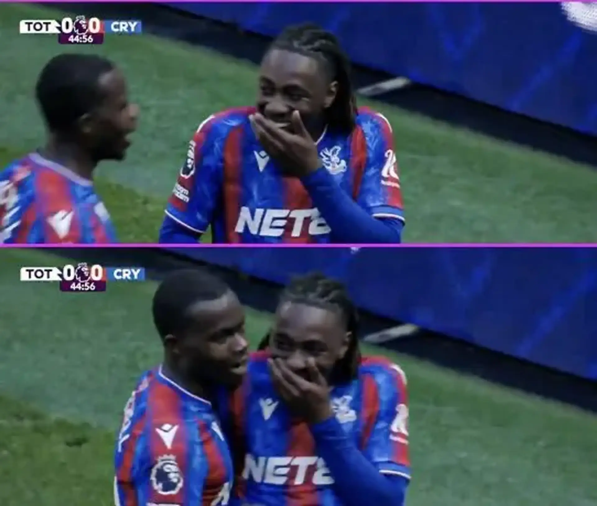 ‘Hand over mouth again’: Eze’s mocking celebration was made for Spurs ...
