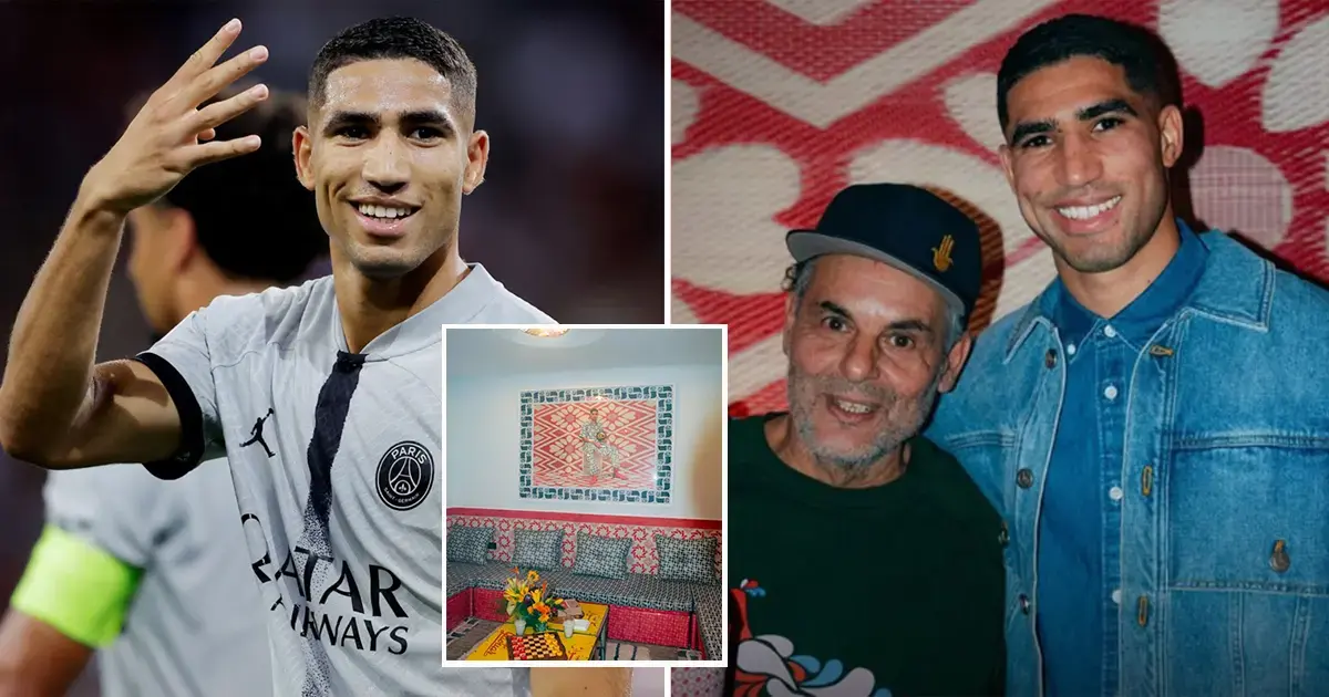 Achraf Hakimi opened a pop-up cafe in collaboration with an artist ...