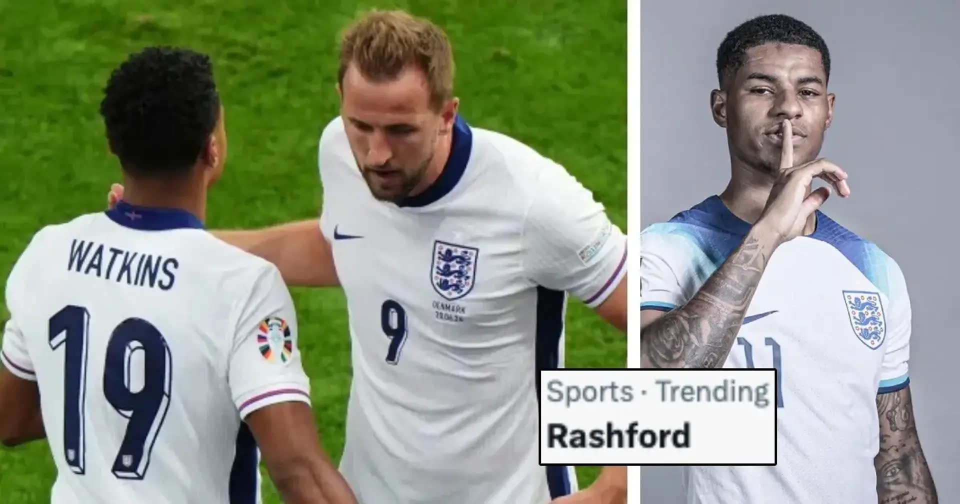 Rashford begins to trend after stodgy England are held by Denmark ...
