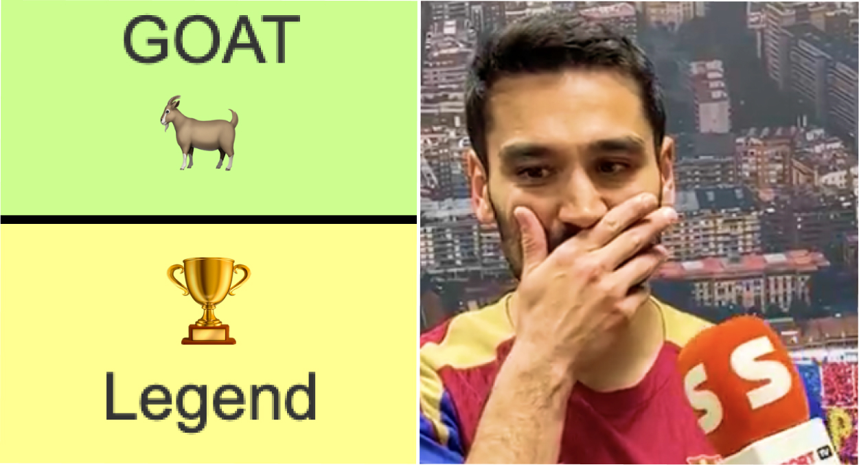 The GOAT, legends, good players: Gundogan picks players for personal ...