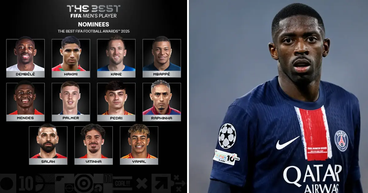 The Best Men's Player 2025 nominees revealed - Football | Tribuna.com