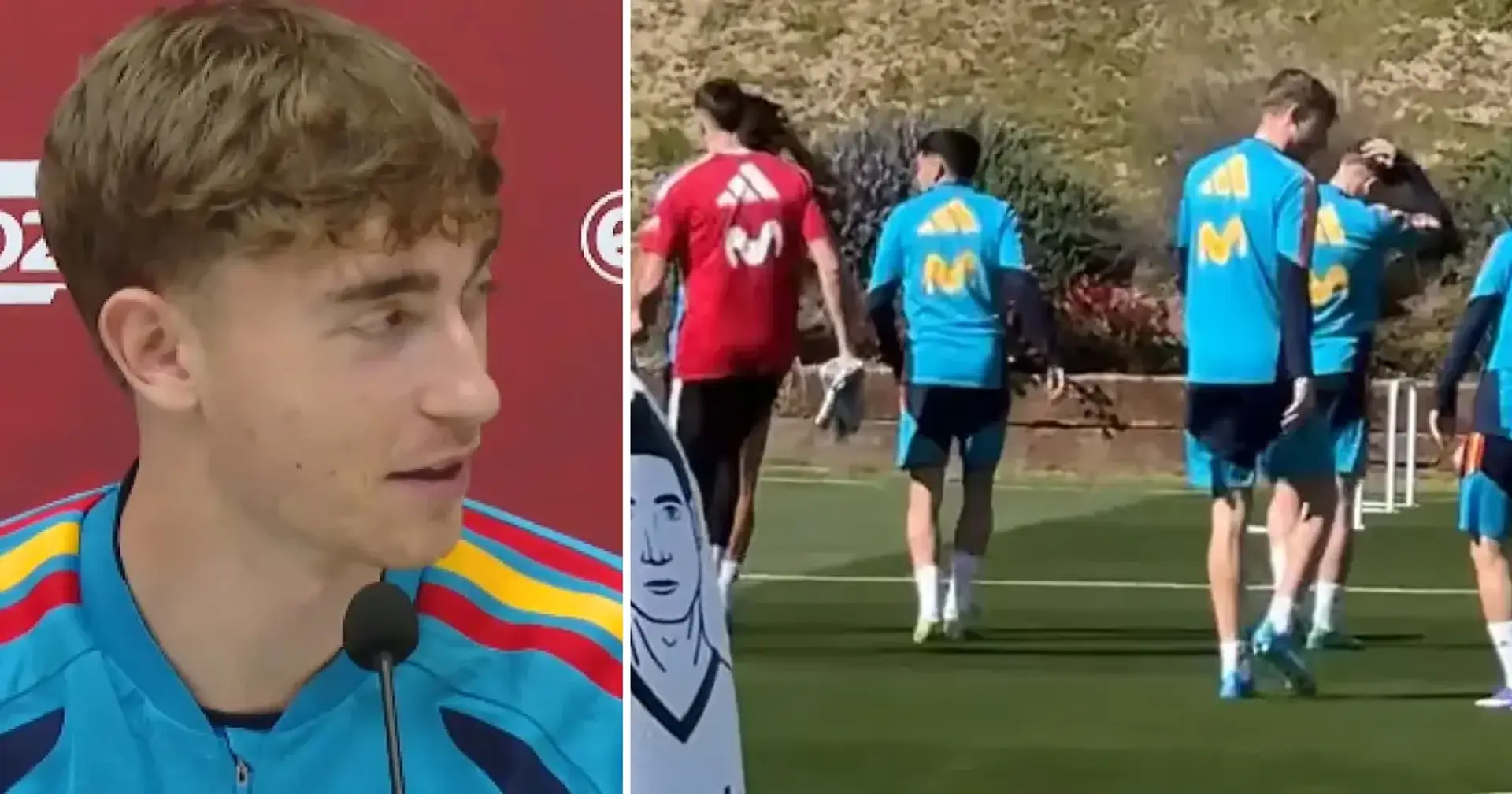 Spotted: Dean Huijsen spends several minutes discussing Valverde red ...