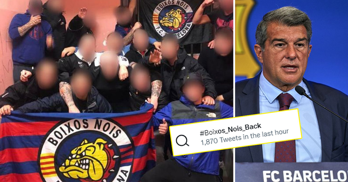 Who are far-right ultras group Boixos Nois and why are they trending ...