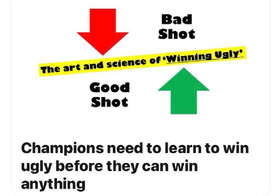 Don't matter how we win... Important to win💪