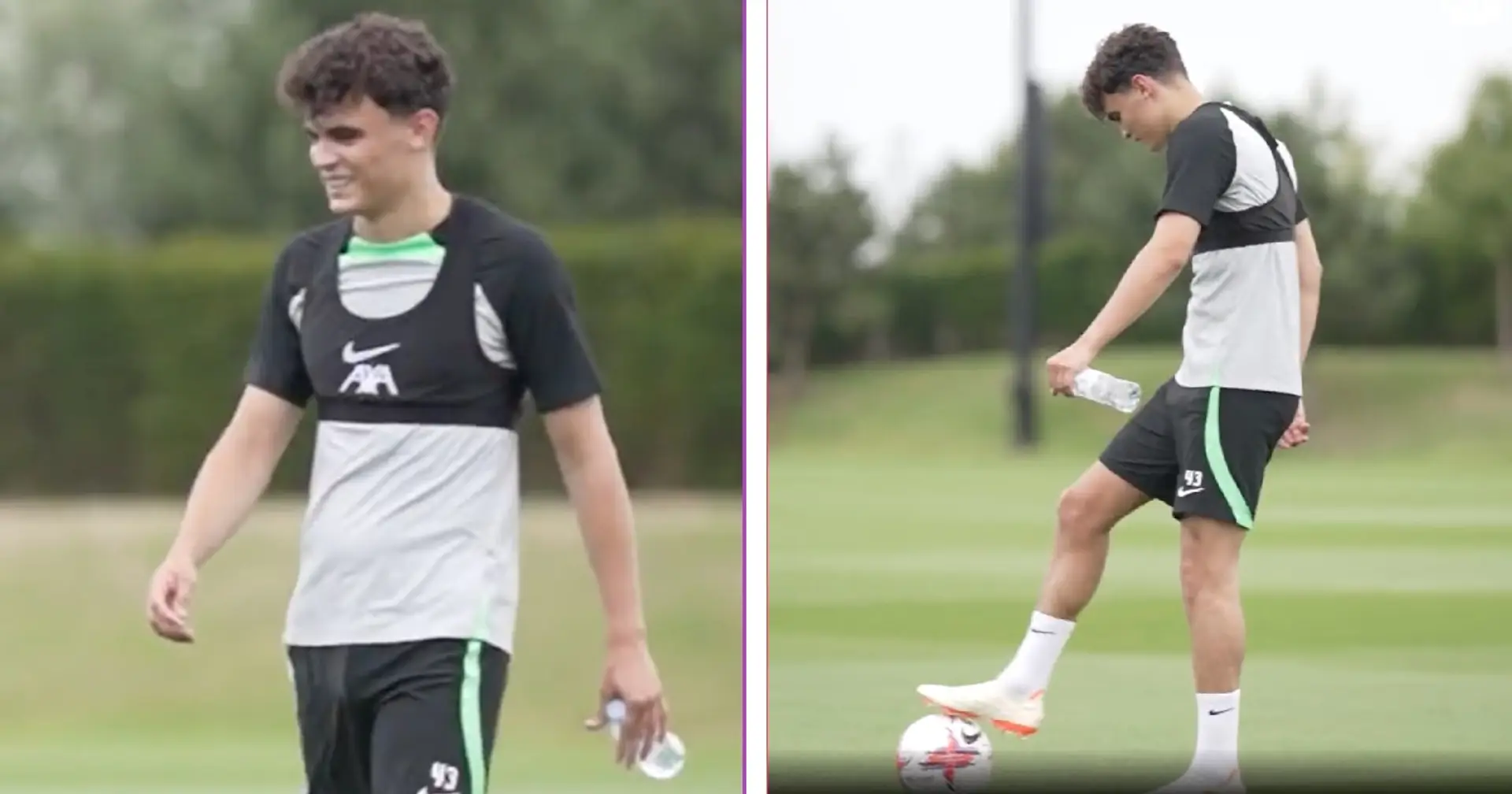 Spotted: Bajcetic back in training after return from injury - Football ...