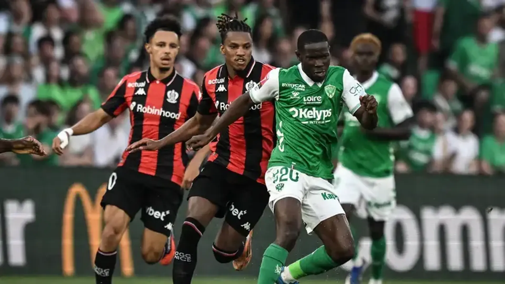 Saint-Étienne and Nice played out a lifeless goalless draw in the ...