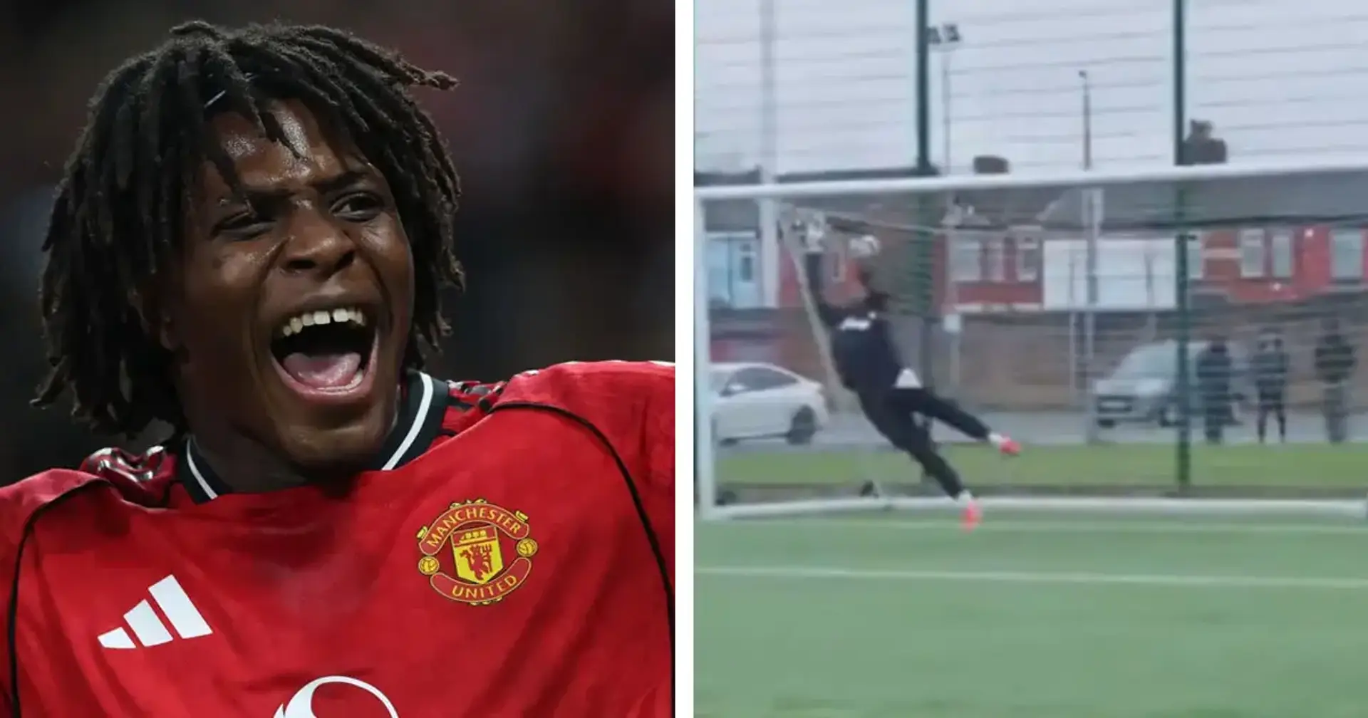 Spotted: Patrick Dorgu shows off impressive finishing skills in private ...
