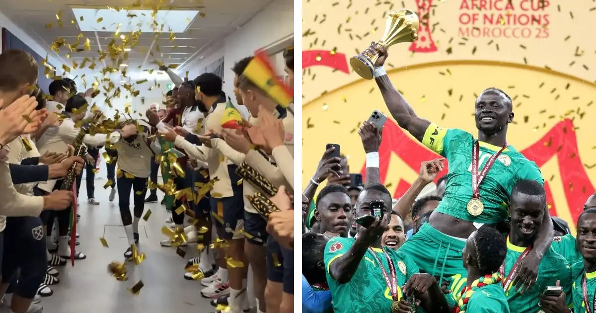 Senegal players receive warm welcome from Premier League teammates ...