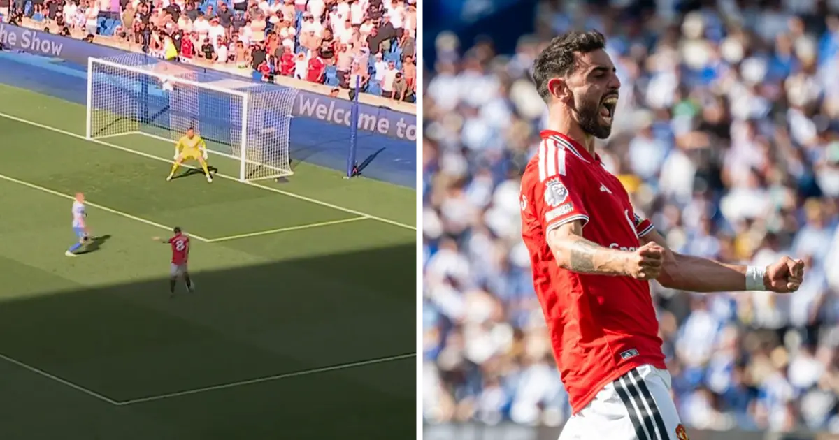 Bruno Fernandes continues historic day with goal to make it 3-0 vs ...