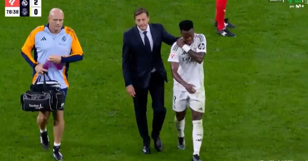 Vinicius suffers injury in Real Madrid's win over Villarreal - Football ...