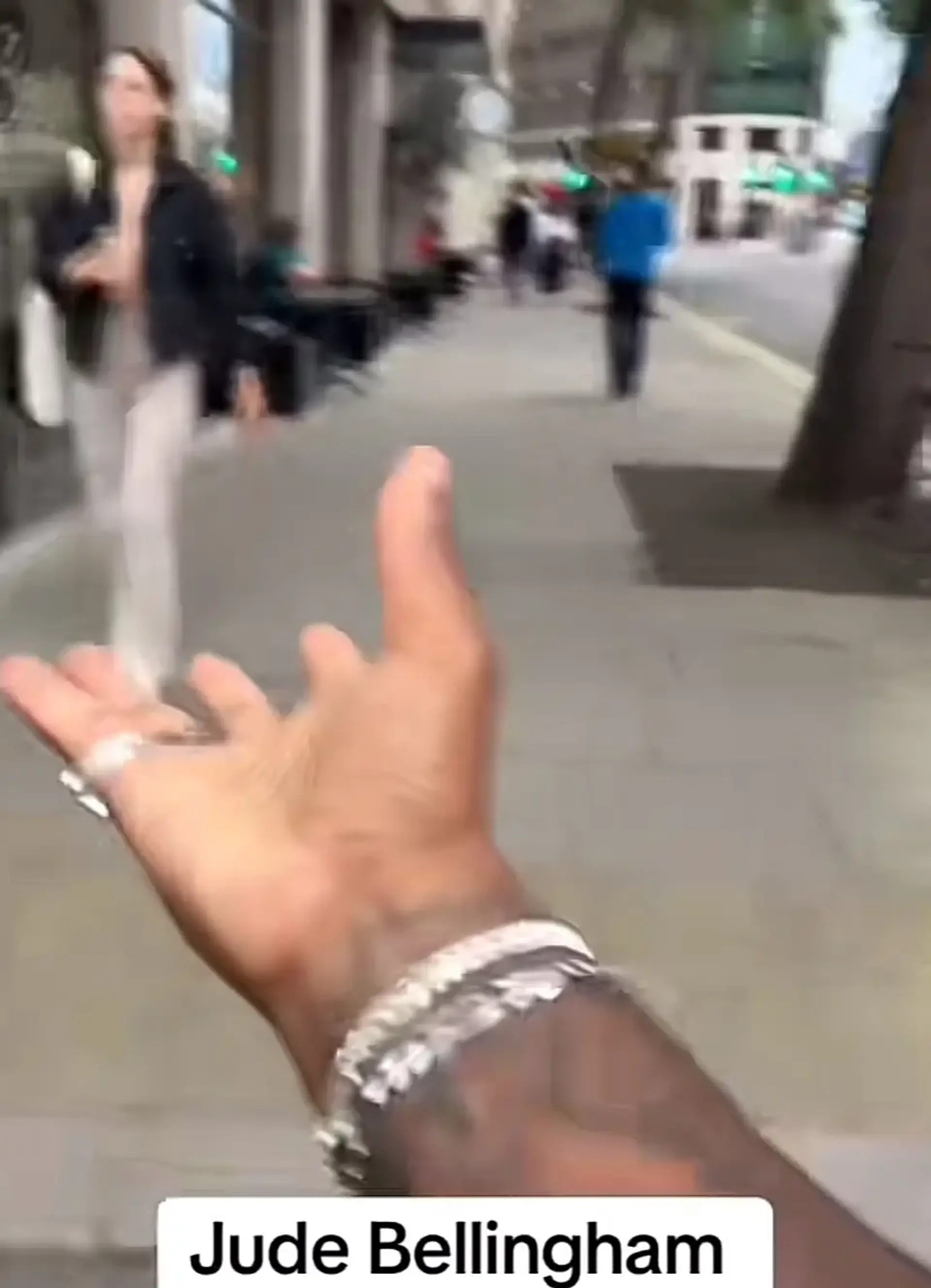 Jude Bellingham shakes a fan's hand in London, you won't believe what ...