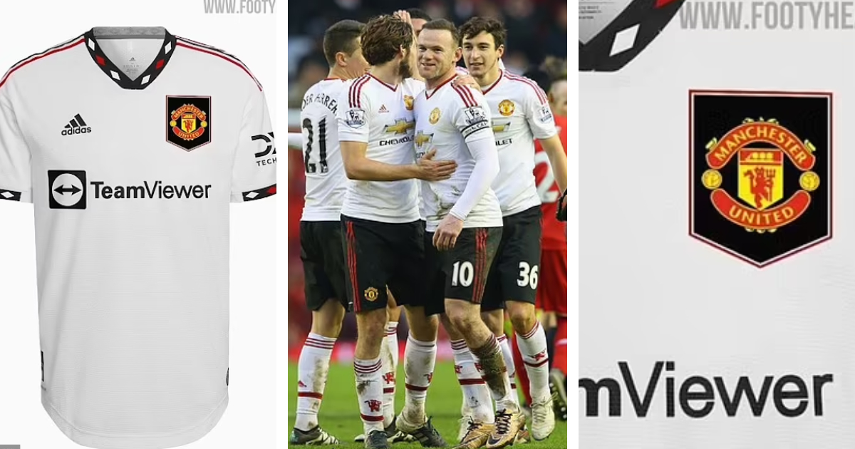 Man United's new away kit leaked online — first white shirt since 2015/ ...