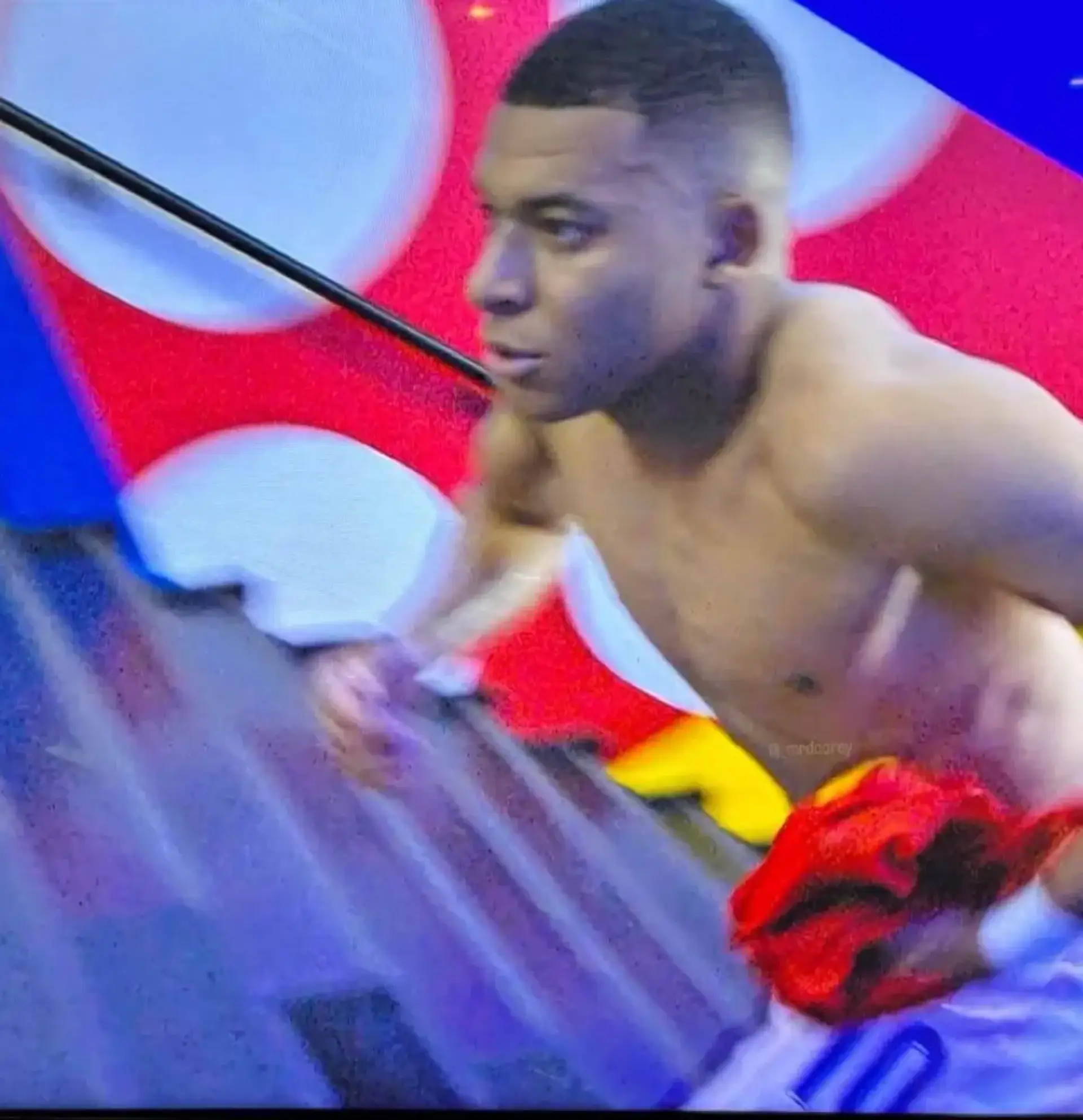 Bizarre thing Mbappe did at half-time v Spain spotted - Football ...