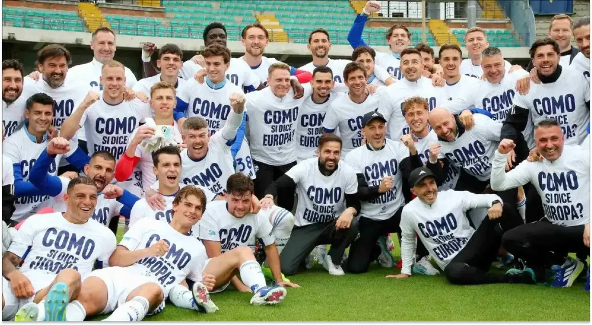 Incredible scenes as Como celebrate historic first-ever European ...