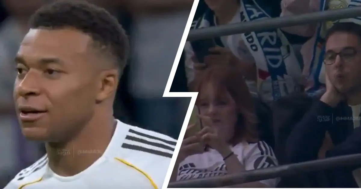 Kylian Mbappe receives LOUD whistles from Real Madrid fans after being ...