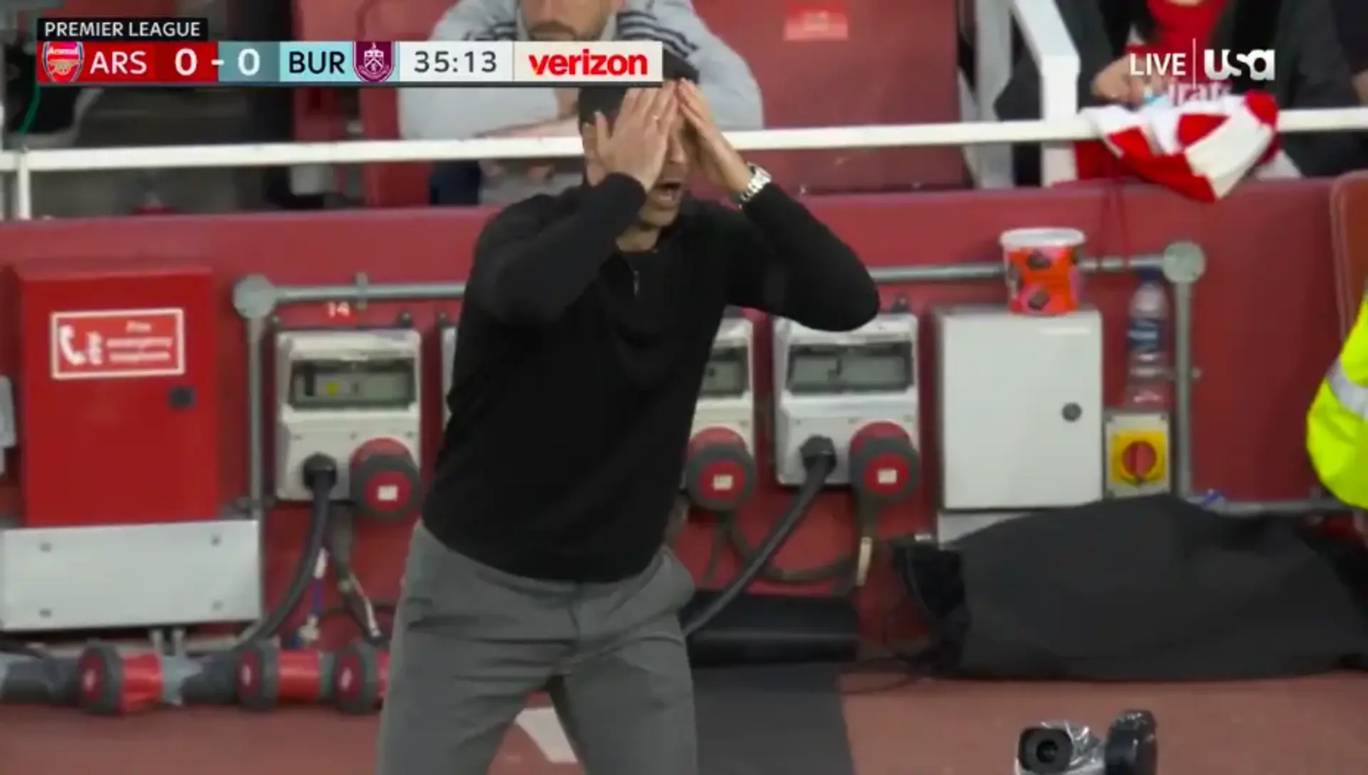 Clear penalty? Bukayo Saka clattered in box as VAR denies Arsenal ...