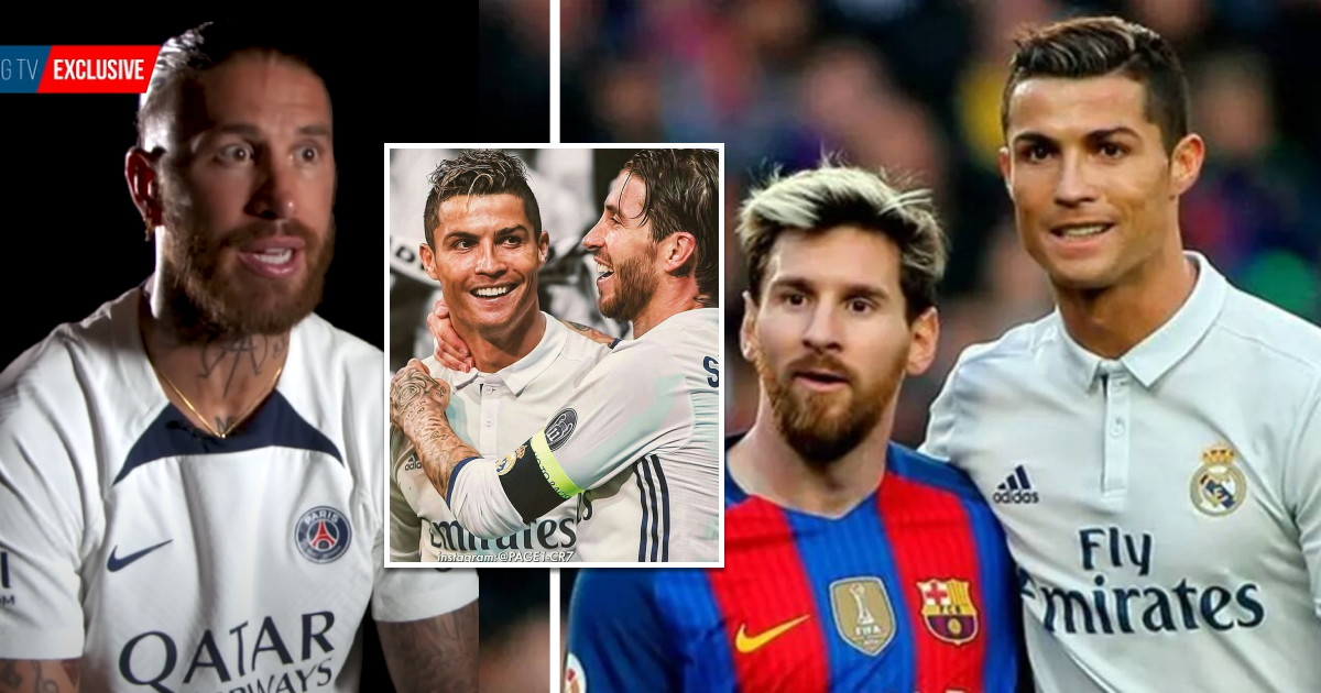 Ramos, l'ami de Ronaldo déclare son amour pour Messi : "Il est le ...