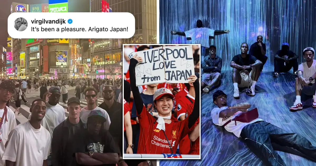Best photos as Liverpool say goodbye to Asia and head home to prepare ...
