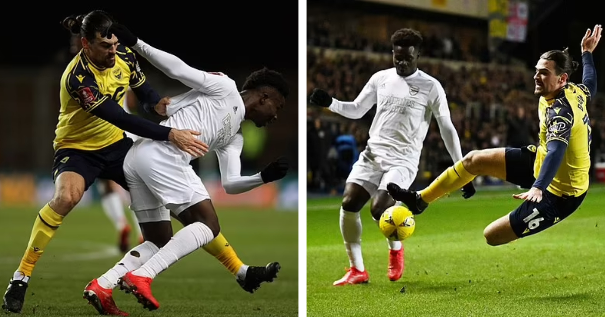 Daily Mail: FA to investigate yellow card picked up by Oxford defender ...