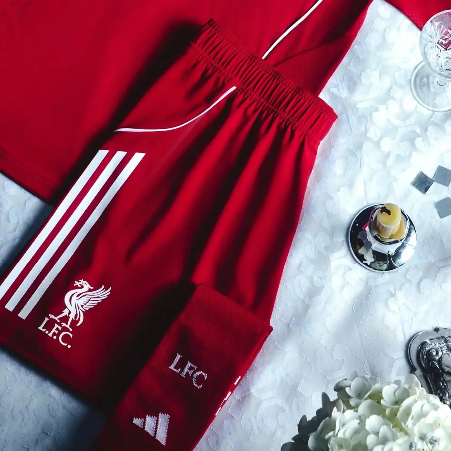 Liverpool unveil new Adidas home and away kits for 2025/26 season ...
