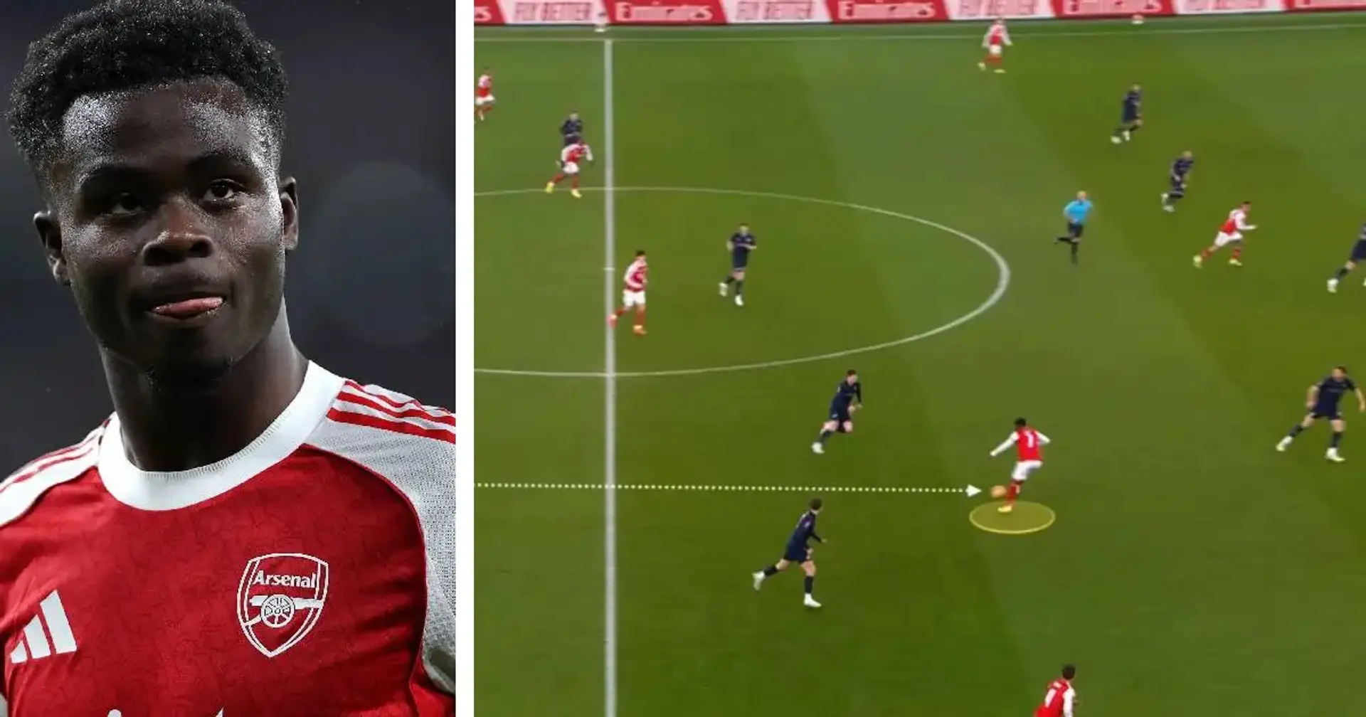 Why Bukayo Saka will thrive in the number 10 role for Arsenal ...