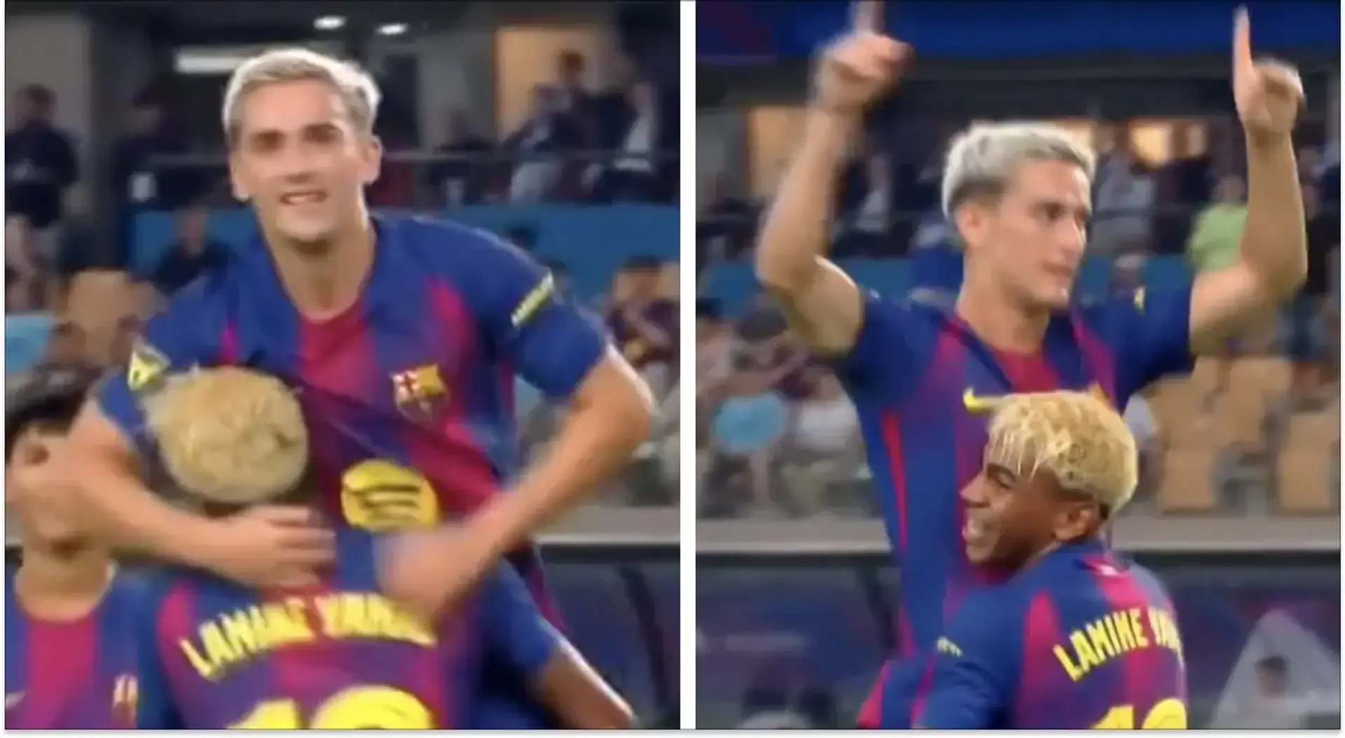 Gavi's sweet celebration after scoring opener vs Daegu caught on camera ...