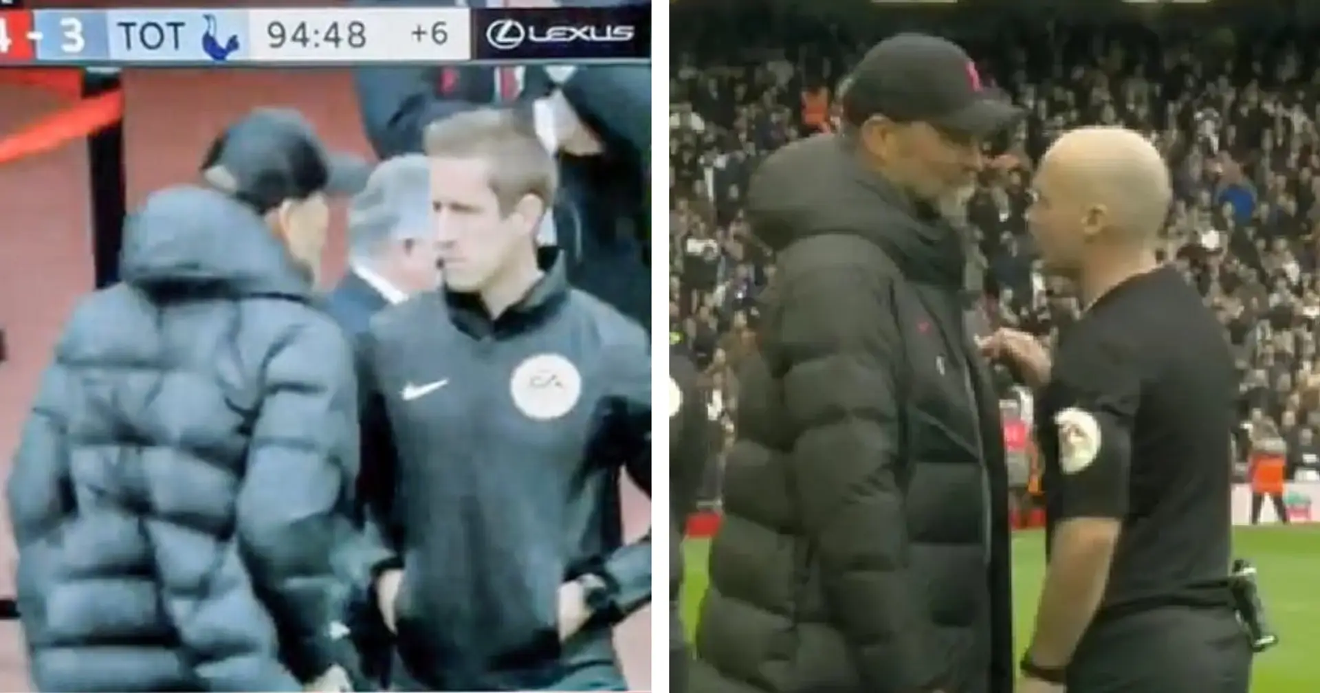 FA to investigate Jurgen Klopp's claim about referee Paul Tierney ...