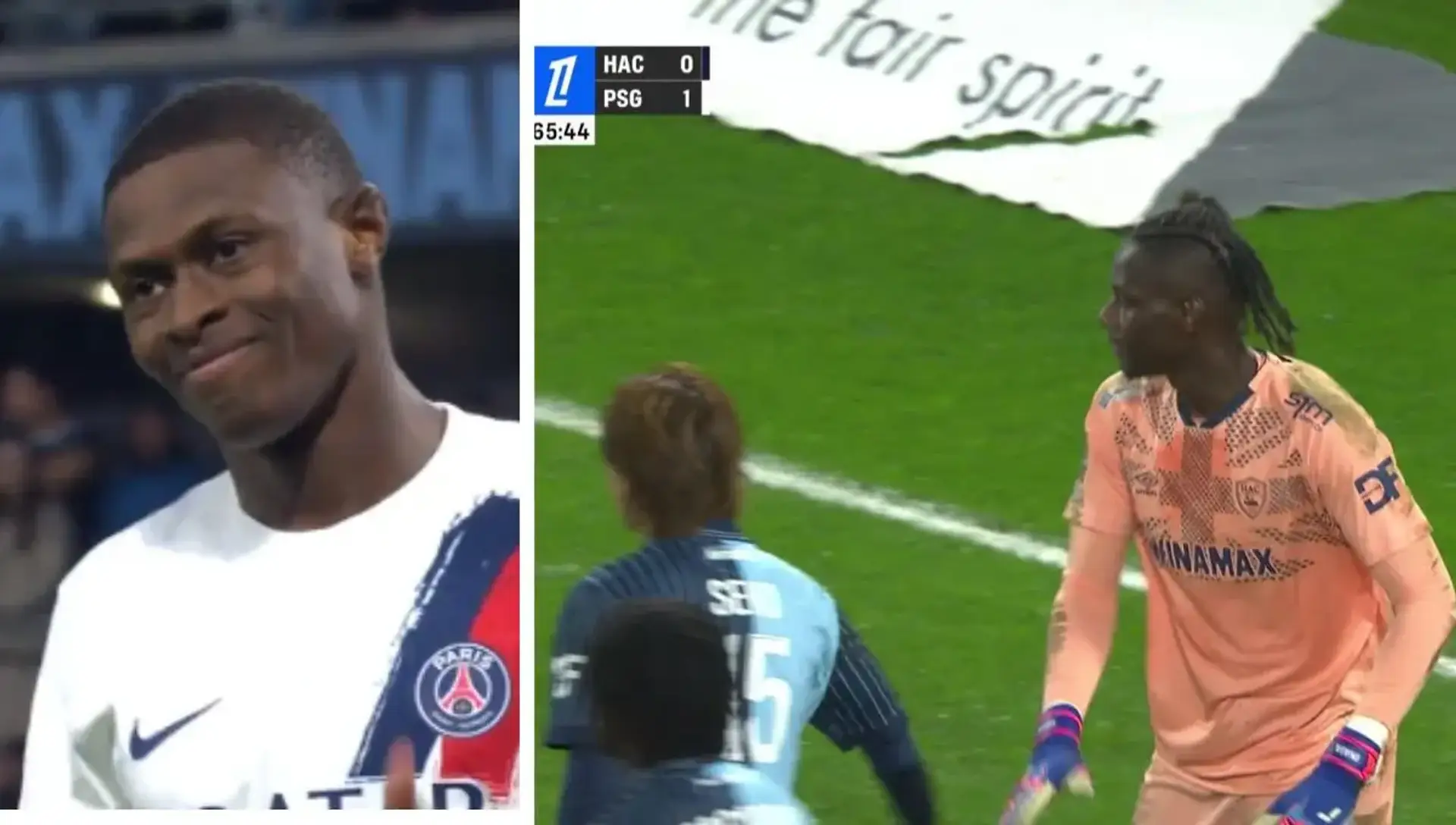 SALVADA monstruosa: Mory Diaw niega el golpe a Nuno Mendes a corta ...