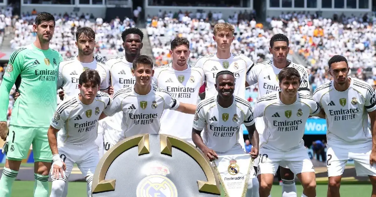 L’effectif du Real Madrid pour la saison 2025/26 est le plus jeune ...