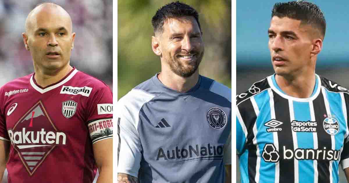 Suarez et Iniesta retrouveront-ils Messi à l'Inter Miami ? Réponse ...