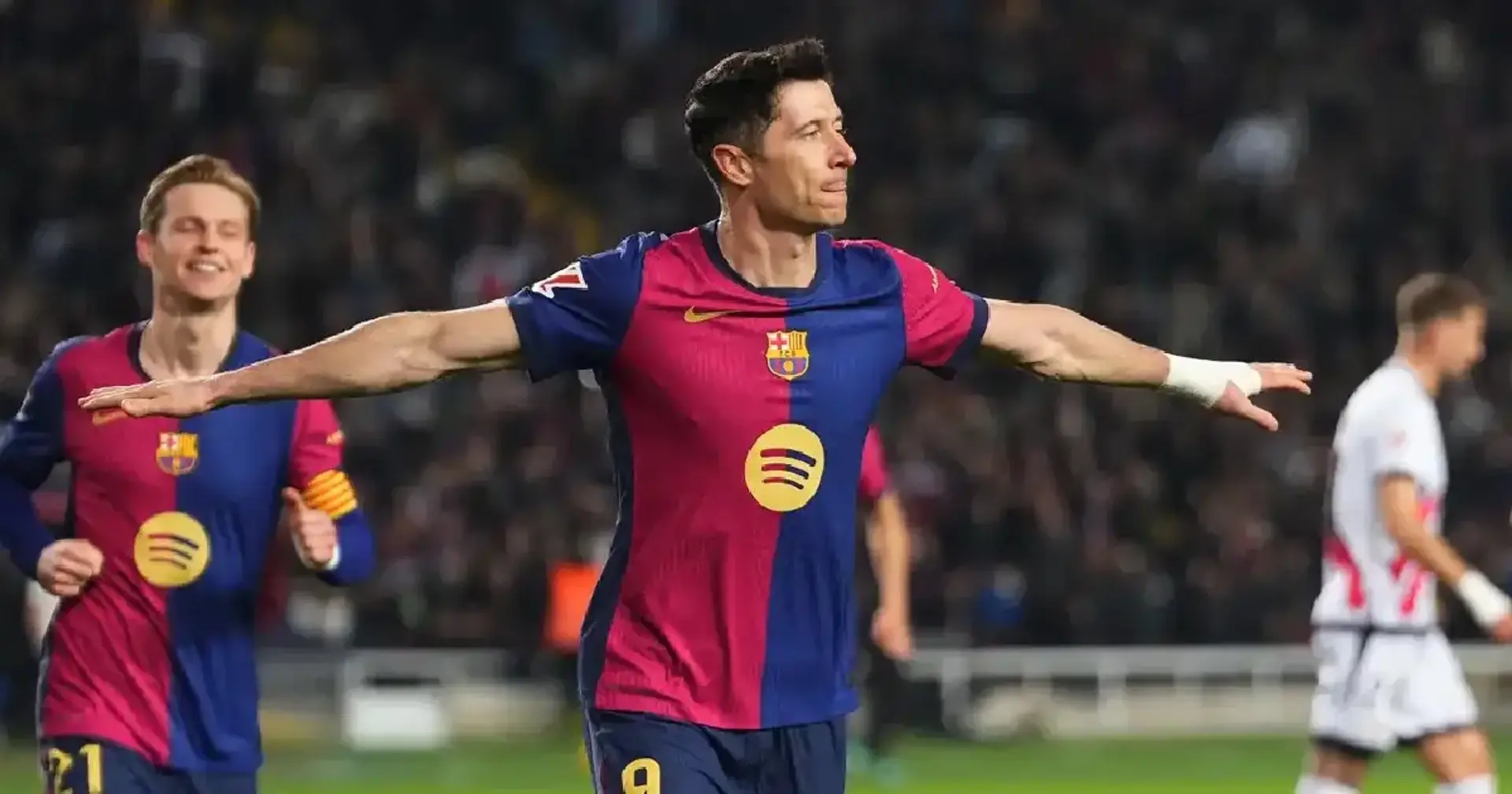 Lewandowski joins Messi, Suarez, and Eto'o in exclusive Barcelona club ...