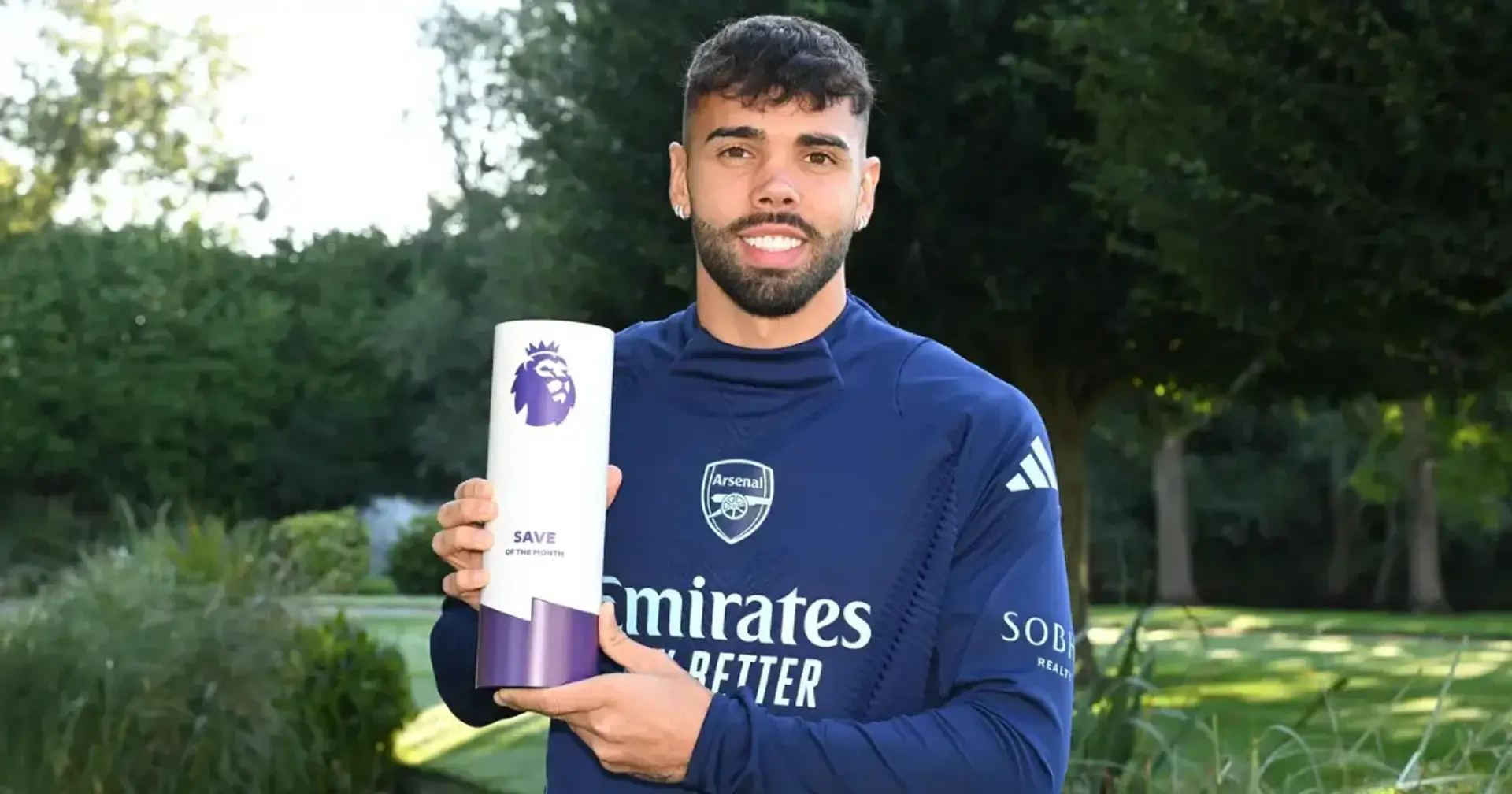 David Raya wins Premier League Save of the Month award in August (video ...