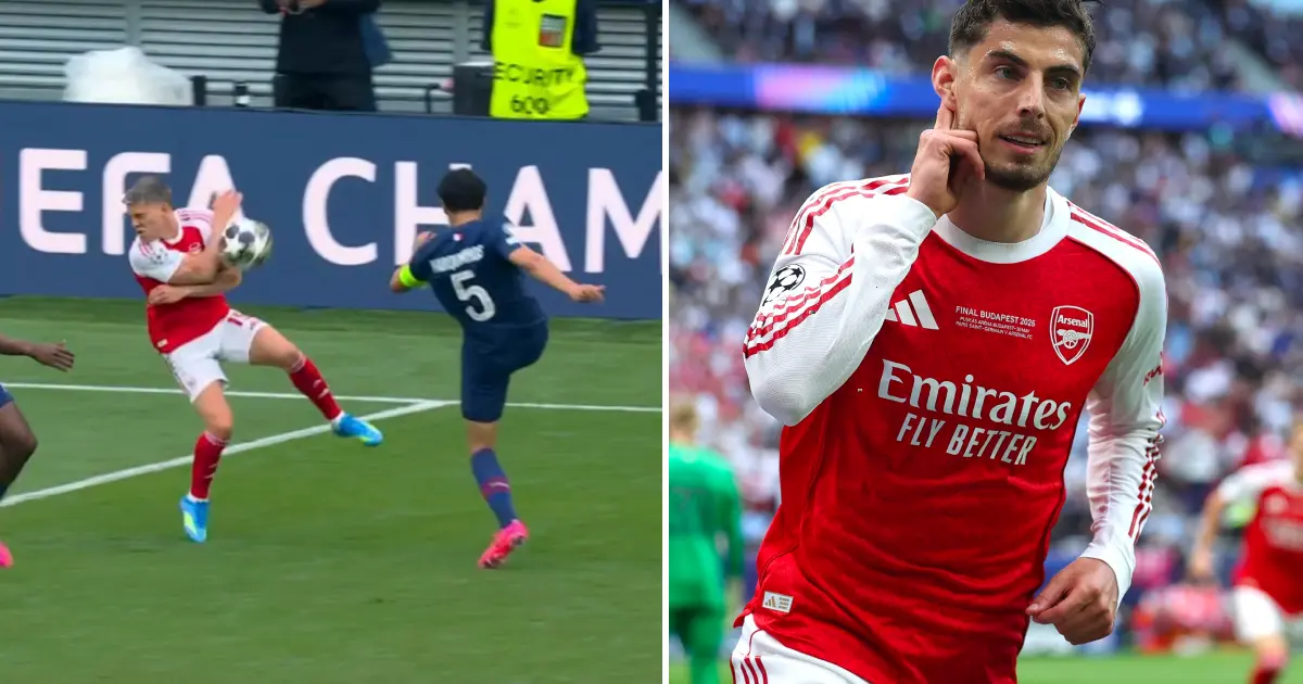 Das Tor von Kai Havertz gegen Paris Saint-Germain hätte aberkannt ...