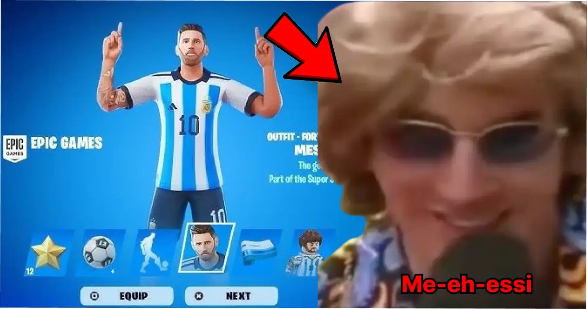 🐐 Lionel Messi debuts in Fortnite – game features hilarious reference ...
