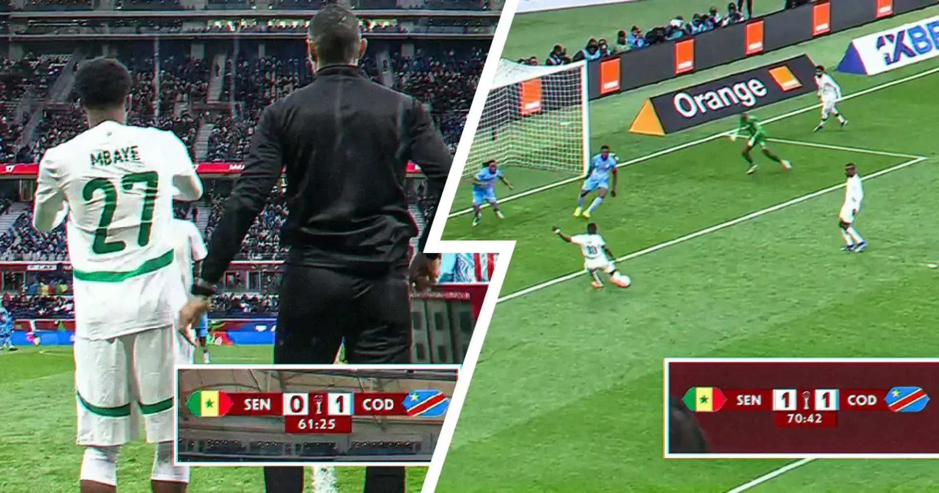 Unstoppable: Ibrahim Mbaye sparks Senegal’s equalizer vs DR Congo ...